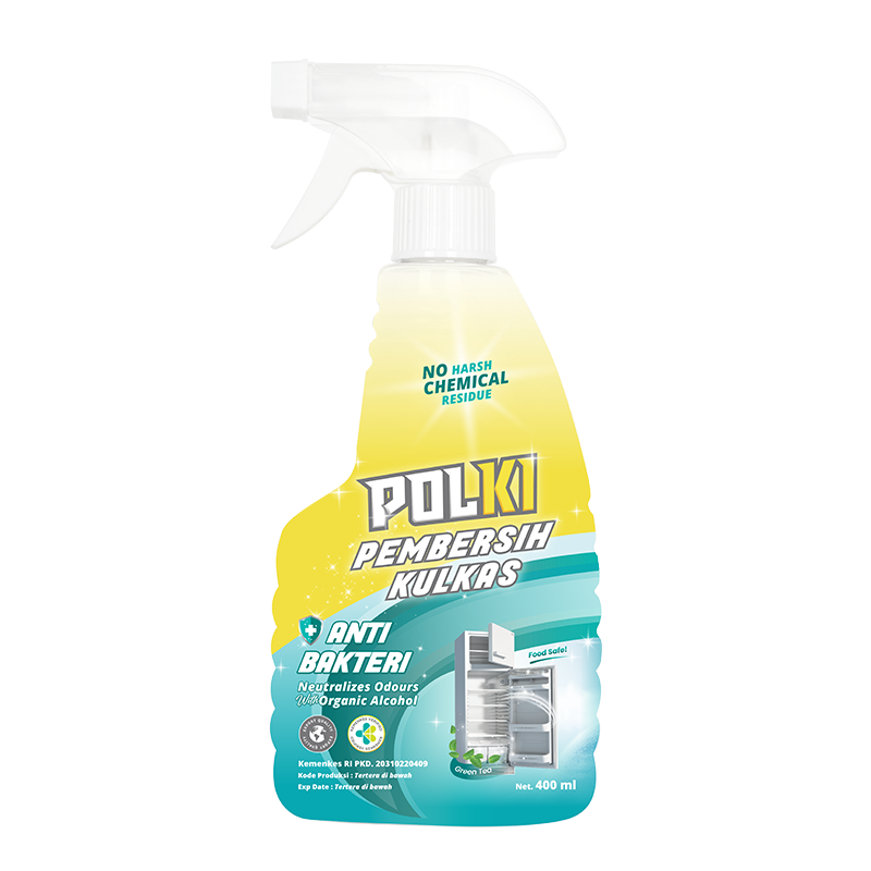 Harga Polki - Pembersih Kulkas 400Ml - Official Polki