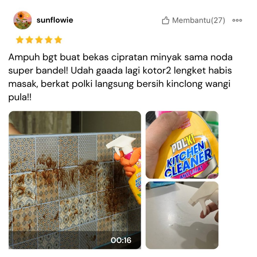 Jual Kitchen Cleaner Terbaik - Polki Indonesia